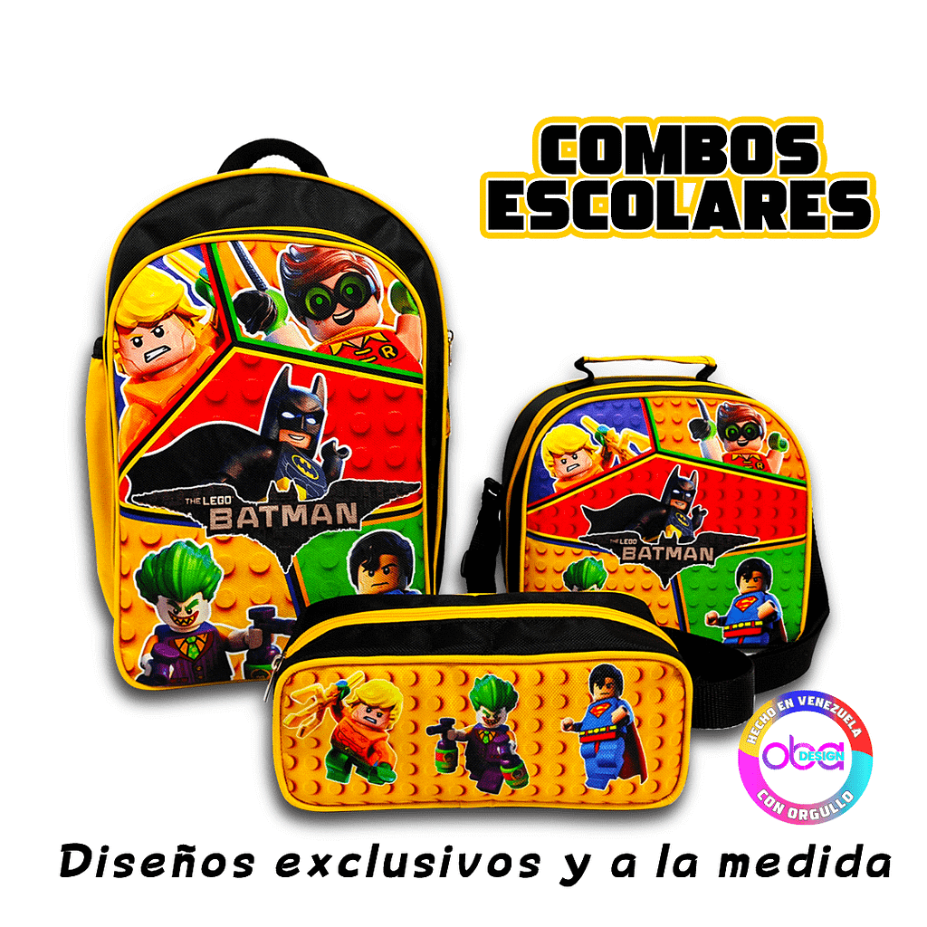 Combos Escolares Morralkids Oba Design